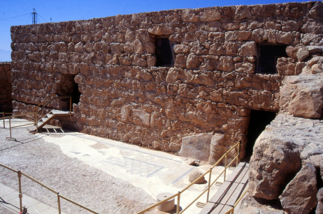 Masada: Conservation of the Large Baths - CCA Roma